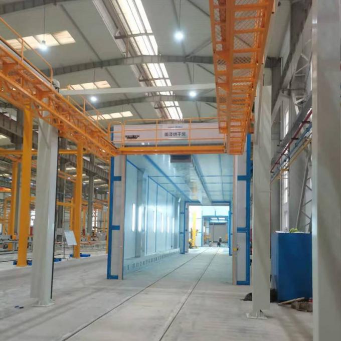 Infrared Car Paint Booth with Turbo Fan Drying System | High-Airflow